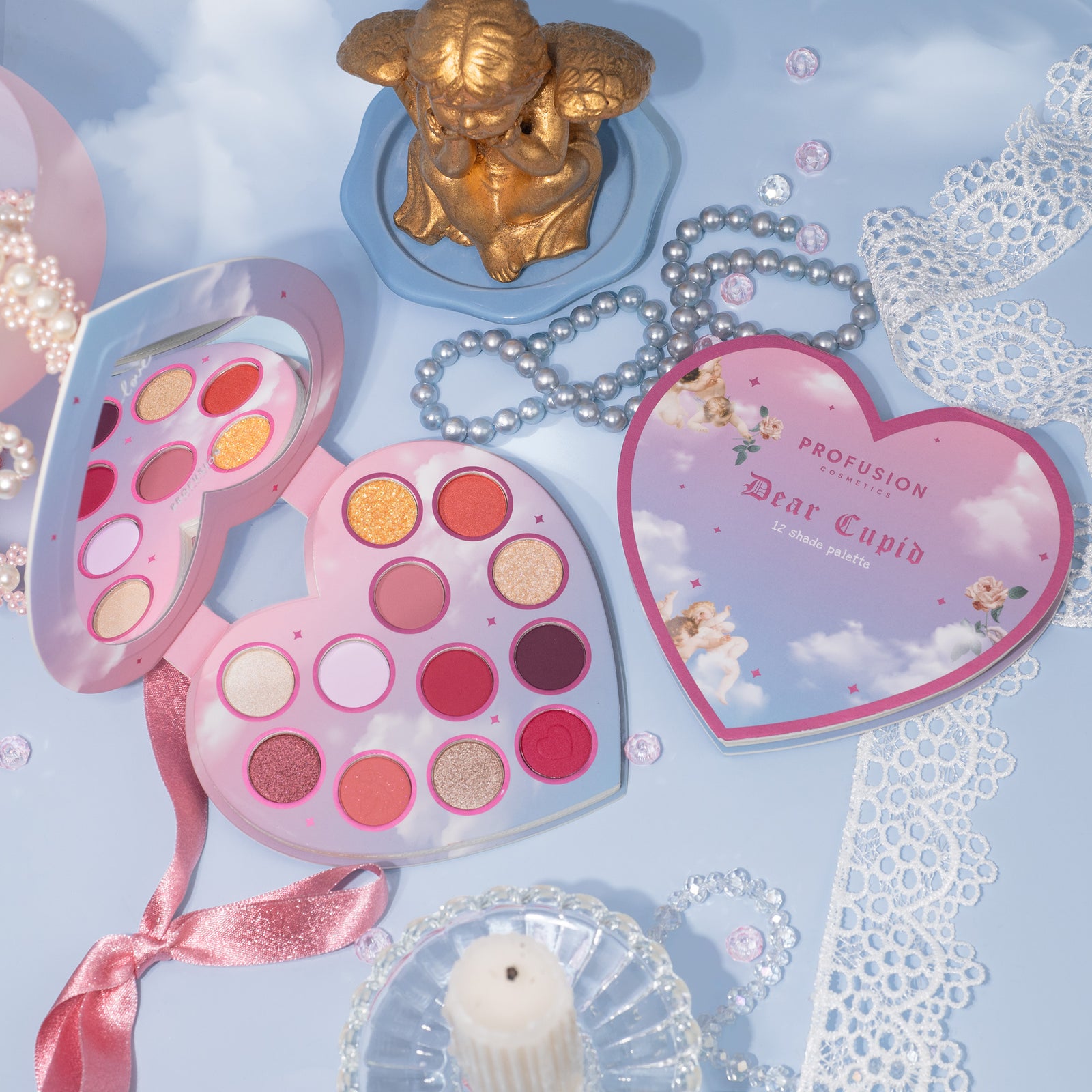 Dear Cupid - 12 Shade Palette - Profusion Cosmetics UK