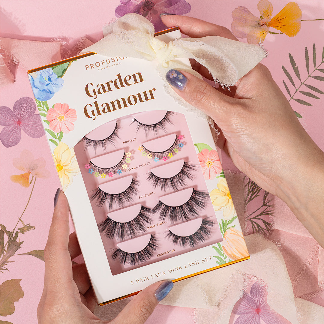 PETAL PERFECT | GLAMOUR GARDEN FAUX MINK LASH SET - Profusion Cosmetics UK